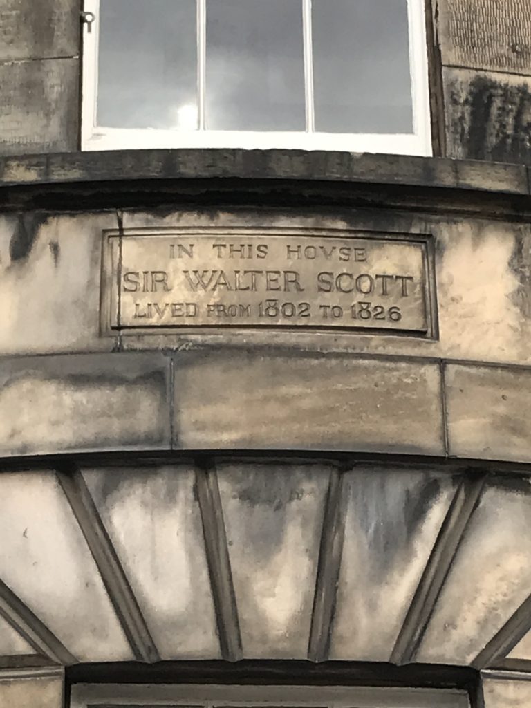 Sir Walter Scott’s house - 39 North Castle Street, Edinburgh ...